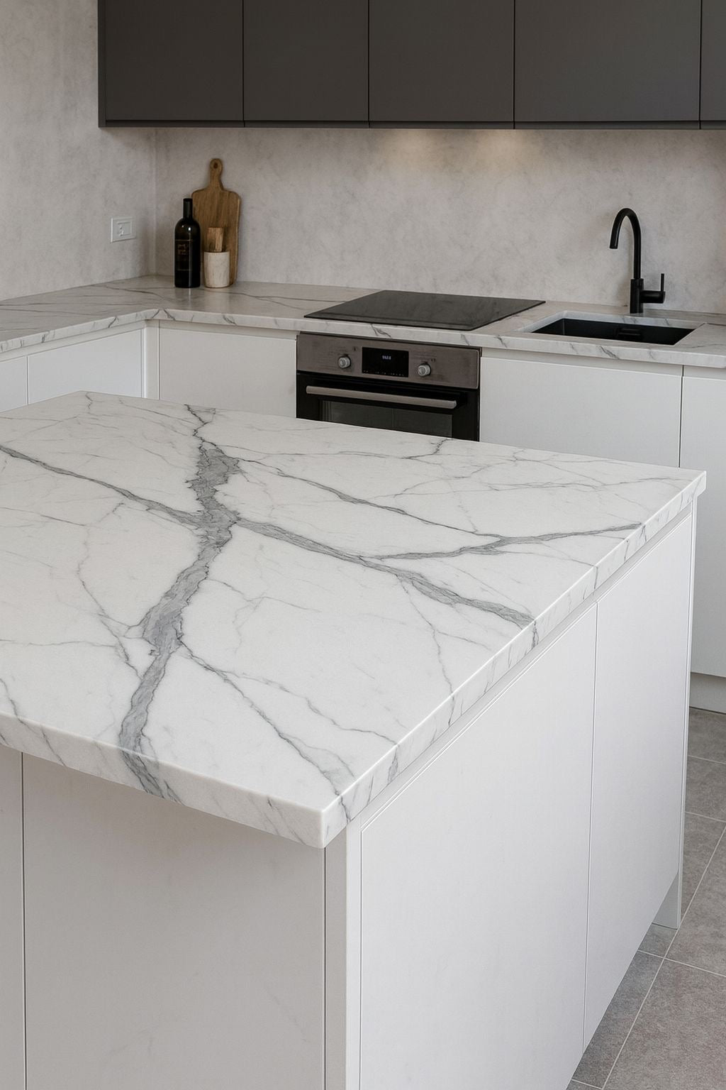 Urban - Marble Veneto Calcutta Effect Laminate – S+E Worktops